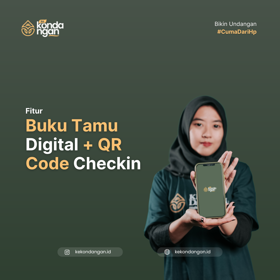 Buku Tamu Digital dengan Fitur Check-In QR Code