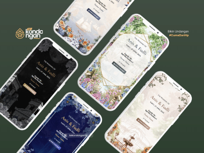 Tema Undangan Digital Kekinian 2025, Elegan & Unik